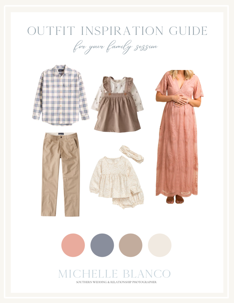 What to Wear for Spring Family Photos - michelleblanco.com